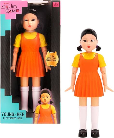 Squid Game Young Hee Doll Game From The Netflix Series Play Red Light