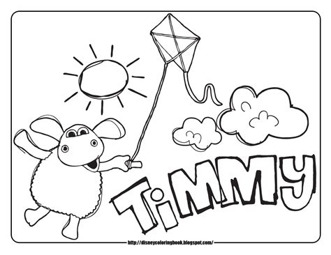 Timmy Time 1 Free Disney Coloring Sheets Learn To Coloring