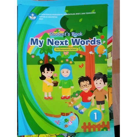 Jual Bahasa Inggris My Next Words Kurikulum Merdeka Kelas 1 SD Buku