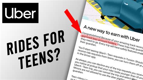 Uber Teen Minors Can Use Uber Alone How It Works For Parents Teens