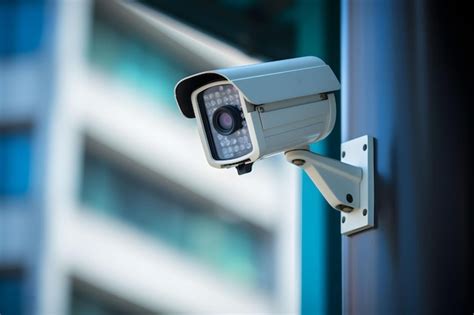 Premium Ai Image A Closeup Of A Security Camera And Monitoring System