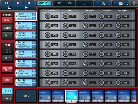 Mobile Music Sequencer Mixer Sand Software And Sound