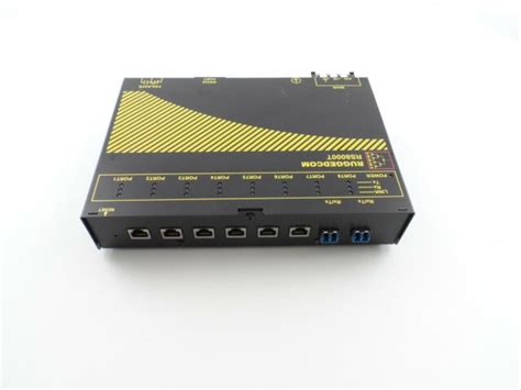 Ruggedcom Rs8000t 8 Port Managed Fiber Optical Ethernet Switch No