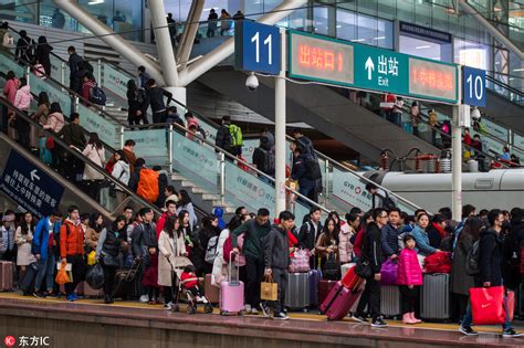 深圳北站春运返程高峰持续 单日抵达旅客超20万【2】 图片频道 人民网