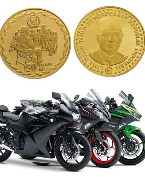 Wow Koin Bergambar Presiden Soeharto Bisa Kebeli Ninja 250