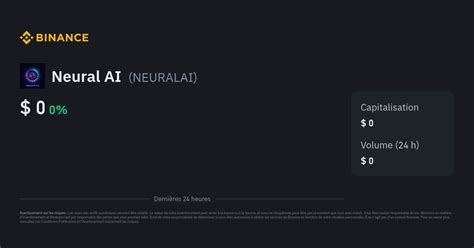Cours Neural AI Indice De Prix NEURALAI Graphique En Direct Et