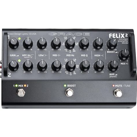 Grace Design Felix 2 Acoustic Instrument Preamp Black
