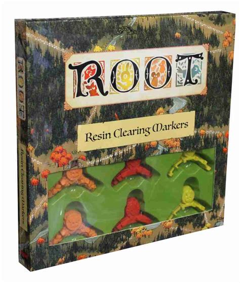 Root Resin Clearing Markers Stalo Žaidimai Board Games