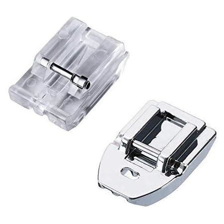 Amazon de La Canilla Nähmaschine W Reißverschlussfuß Nahtverdeckter Nähfuß Stück