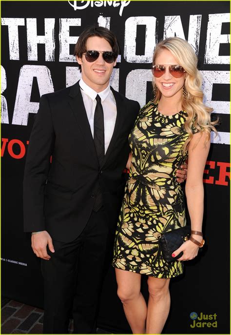 Steven R Mcqueen Kisses From Minnie Mouse At Lone Ranger Premiere
