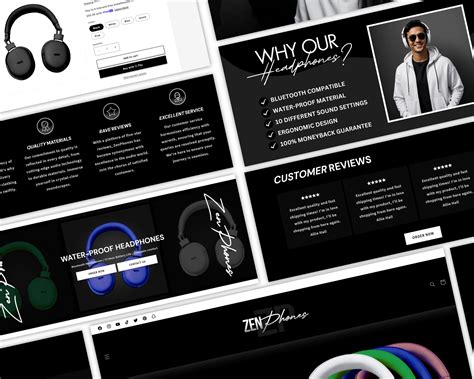 Shopify Website Template One Product Shopify Store Template Beverlytemplates