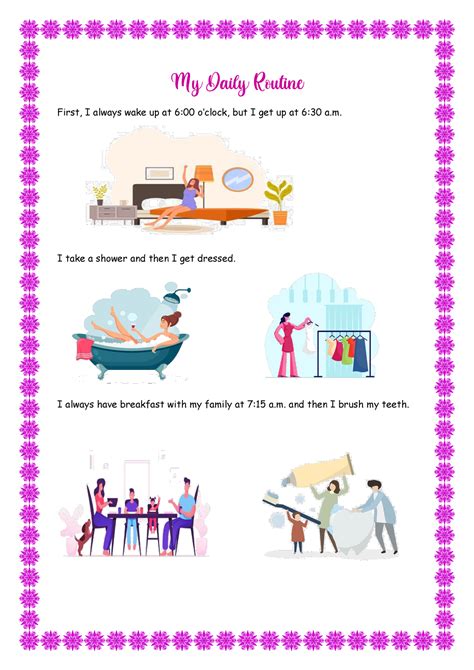 week 2 task assignment my daily routine first i always wake up at 6 00 o clock but i