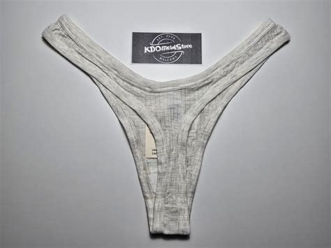 Xs American Eagle Aerie Superchill Modal Rib Thong Panties Underwear