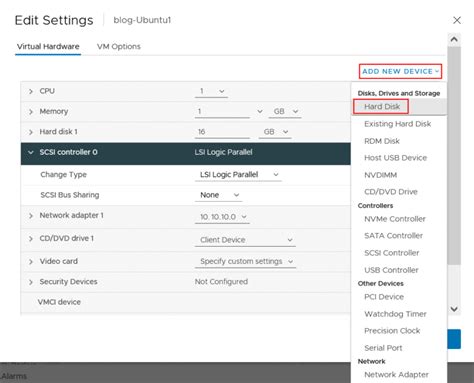 How To Configure A Storage Controller In VMware VSphere