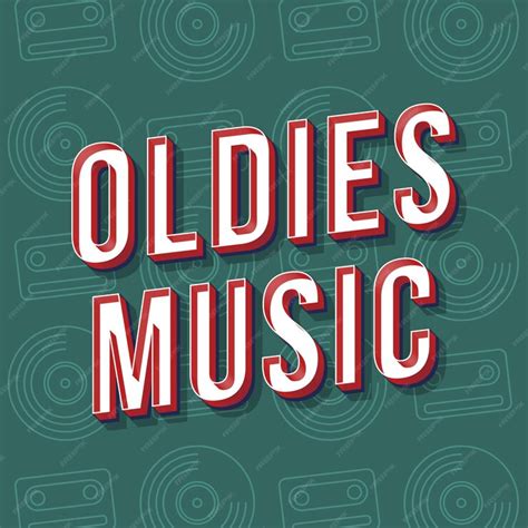 Oldies 음악 빈티지 3d 벡터 레터링입니다 레트로 굵은 글꼴 서체 팝 아트 양식된 텍스트입니다 올드 스쿨 스타일의 편지 90년대 80년대 포스터 배너