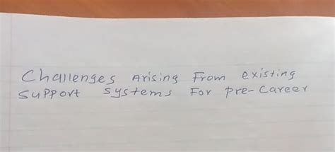 Challenges Arising From Existing Support StudyX