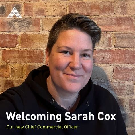 Stage Precision We Are Delighted To Share That Sarah Cox Is Our New