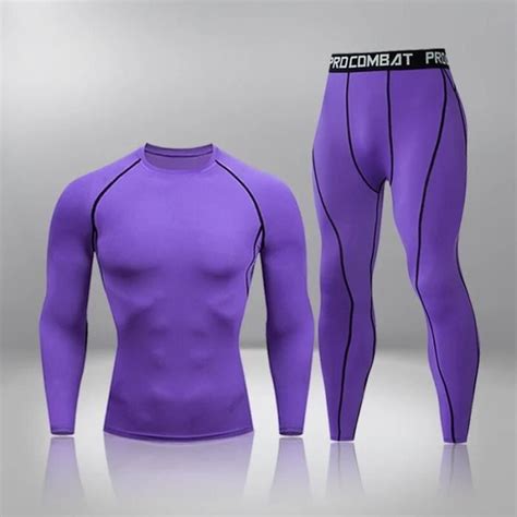 Ensemble De Sous Vêtements Thermiques Marque 2 Pièces Longue