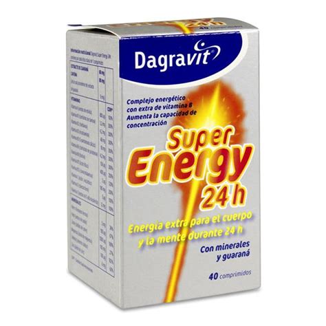 Dagravit Super Energy 24 H 40 Comprimidos Comprar Ahora