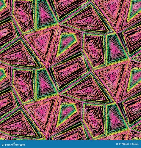 Zentangle Paradox Doodle Seamless Vector Pattern CartoonDealer Com 81796668