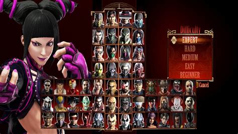 Mortal Kombat 9 Juri Street Fighter MOD Expert Arcade Ladder