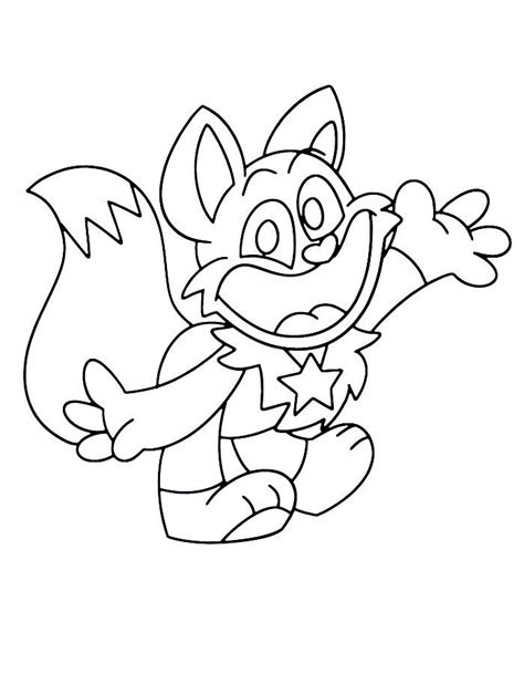 Poppy Playtime Smiling Critters Coloring Page Artofit