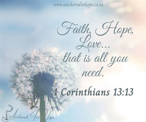 Faith And Hope Bible Verses