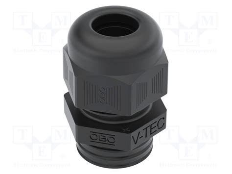 V Tec Pg16 Sw Obo Bettermann Cable Gland Pg16 Obo 2024578