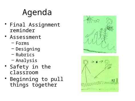 Pptx Agenda Final Assignment Reminder Assessment Forms Designing