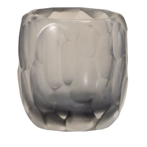 Rullo Acciaio Gray Glass Vase Micheluzzi Glass Artemest