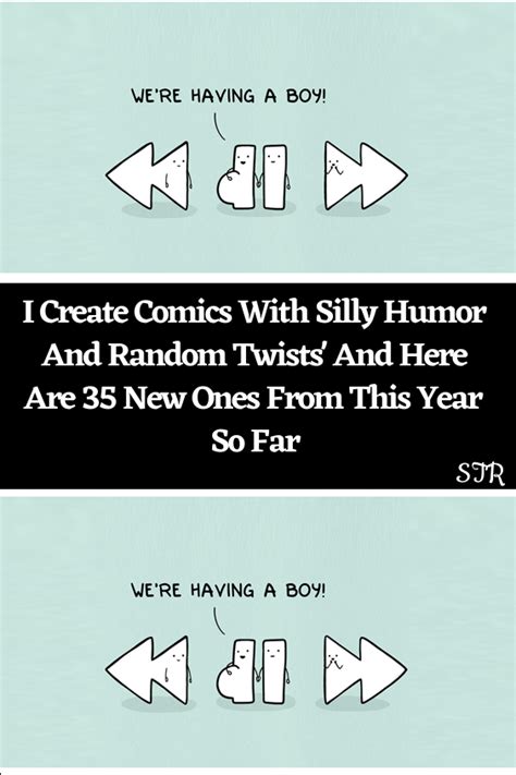 I Create Comics With Silly Humor And Random Twists And Here Are 35 New