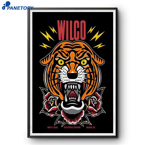Wilco Salina Ks Tour May 4 2026 Poster 2026