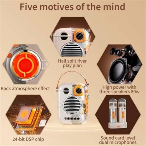 Divoom Spark Pro Bluetooth Portable Speaker Karaoke Speaker Buy Best Price In Uae Dubai Abu