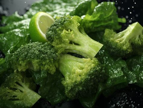 Small Broccoli Pieces Stock Illustration Illustration Of Plant 286915264