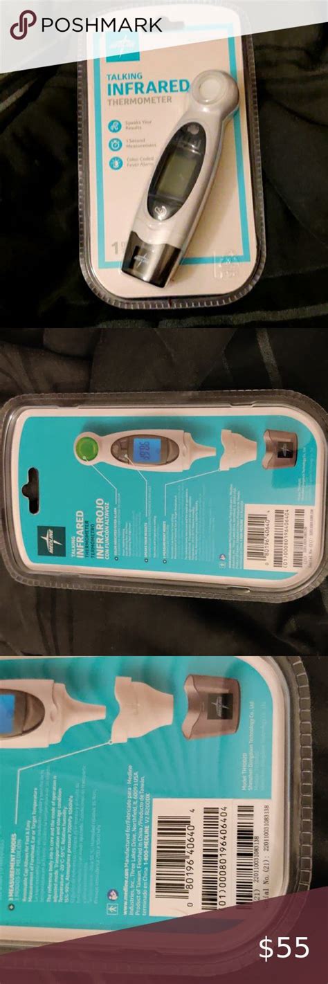 Medline Talking Infrared Thermometer Infrared Thermometer Thermometer Infrared