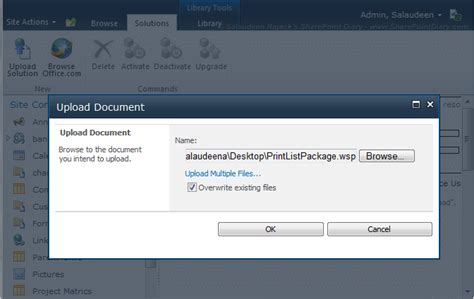 How To Deploy And Activate Sandboxed Solutions In Sharepoint