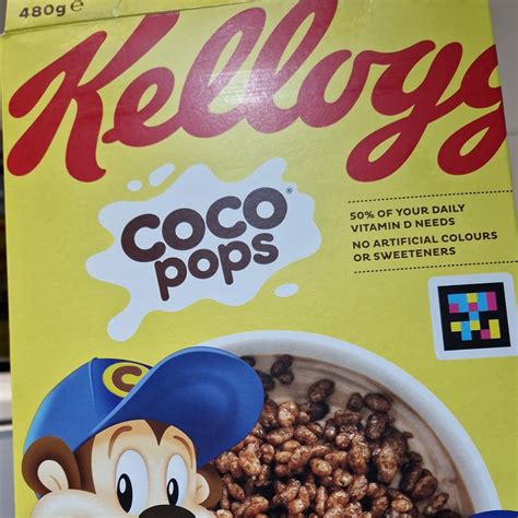 Coco Pops Kelloggs 480g Kalorie Kj A Nutriční Hodnoty Kalorickétabulkycz