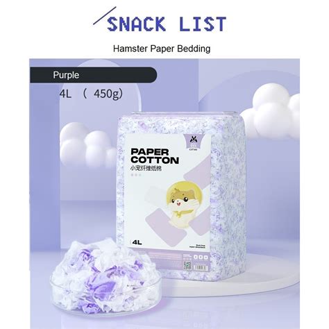 Jonsanty Hamster Premium Cotton Paper Bedding 4l Shopee Malaysia
