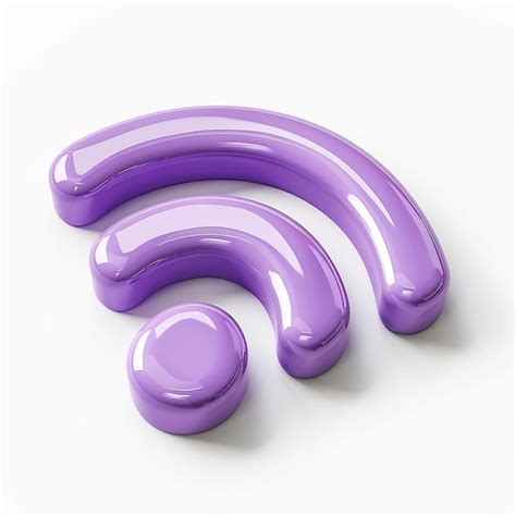 Premium Photo A Purple Object With A Purple Spiral On It