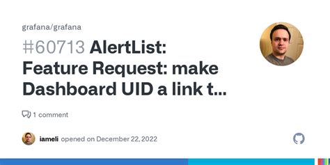 Alertlist Feature Request Make Dashboard Uid A Link To Dashboard
