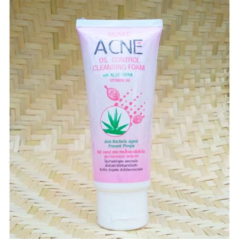 ISME ACNE Oil Control Cleansing foam With Aloe Vera Vitamin B6, 60 gr ...
