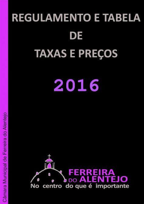 PDF REGULAMENTO E TABELA DE TAXAS E PREÇOS fd uc pt REGULAMENTO E TABELA DE TAXAS E PREÇOS
