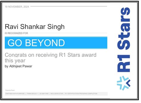 Ravi Shankar Singh On Linkedin Im Thrilled To Share That I Have Been