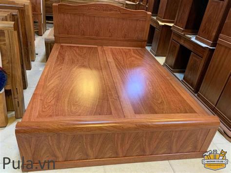 Giường Ngủ Cao Cấp Gỗ Thịt Gn05 độ Bền Trên 10 Năm