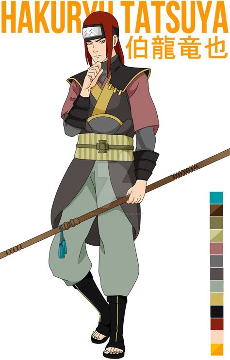 Tatsuya Hakuryu By Sana Hakuryu On Deviantart Naruto Oc Characters Anime Naruto Naruto