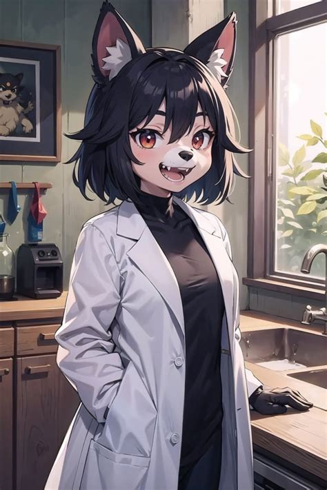 Furry Scientist 👨‍🔬 Image Created By Kybalico Tensorart