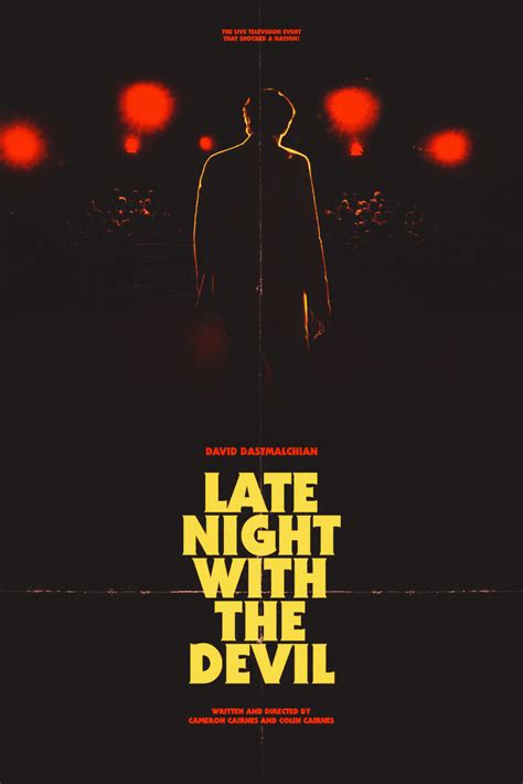 Late Night With The Devil Poster By Agustinrmichel