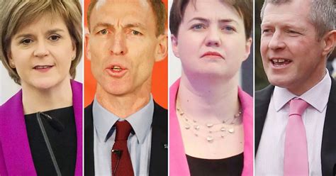 Stv Scottish Leaders Debate Recap As Scotlands Party Leaders Go Head