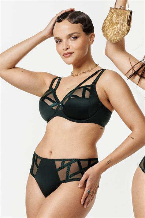 Louisa Bracq Série Full Cup Bra Emerald Buy For The Best Price Cad 184