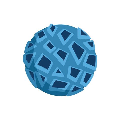 Blue Planet Representing Global Issues And Environmental Challenges